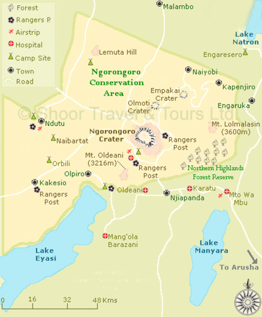 Ngorongoro crater safaris | Travel to ngorongoro crater | Wild Voyager